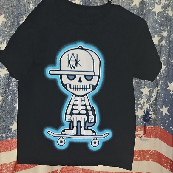Tony Hawk | Shirts & Tops | Youth Euc Tony Hawk Black Short Sleeve Tee ...
